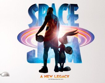 Space Jam Wall Decal - Etsy