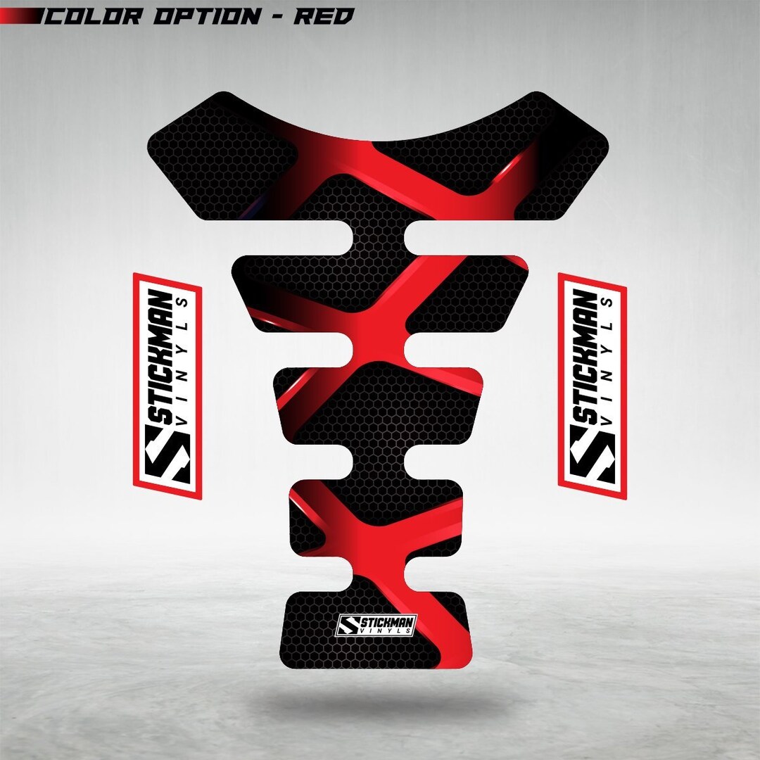 Stickman Vinyls VENOM Motorcycle Tank Pad TP07 - Etsy