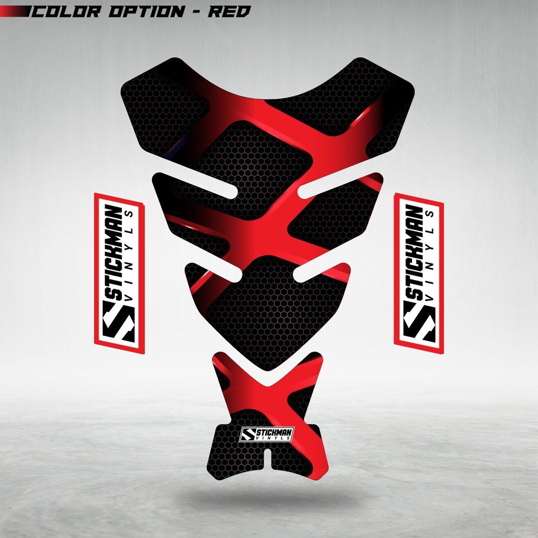 Stickman Vinyls VENOM Motorcycle Tank Pad TP11 - Etsy