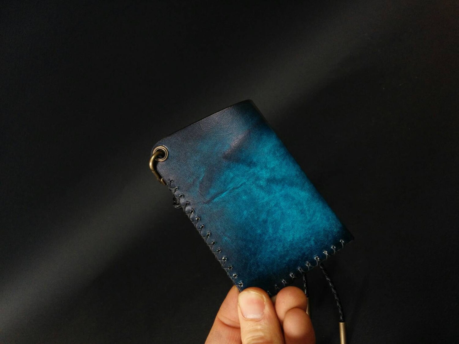 Neck Card Caseleather Card Caseleather Card Holderbusiness - Etsy