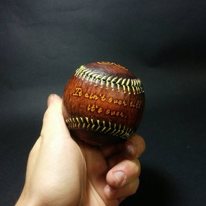 Custom Leather Baseball, Handmade, Hane Dye, Hand Stitch,9in Hard Ball ...
