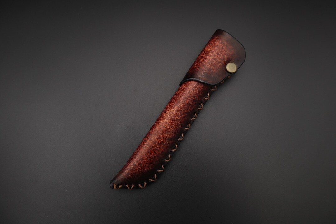Personalized Leather Pen Pouch, Leather Pen Holder, Leather Fountain ...