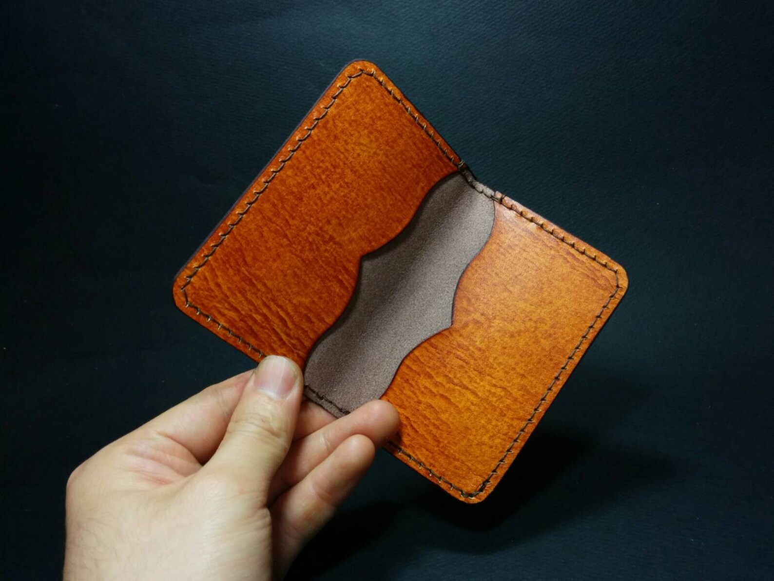 Leather Business Card Holder Leather Business Card Casecard | Etsy