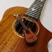 Leather Ukulele Miniature Keychain, Guitar Keychain,handmade Keyring ...