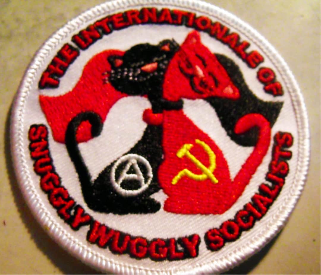 THE INTERNATIONALE of Snuggly Wuggly SOCIALISTS Embroidered Iron-on ...