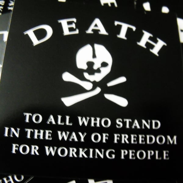 Makhno Flag - Etsy