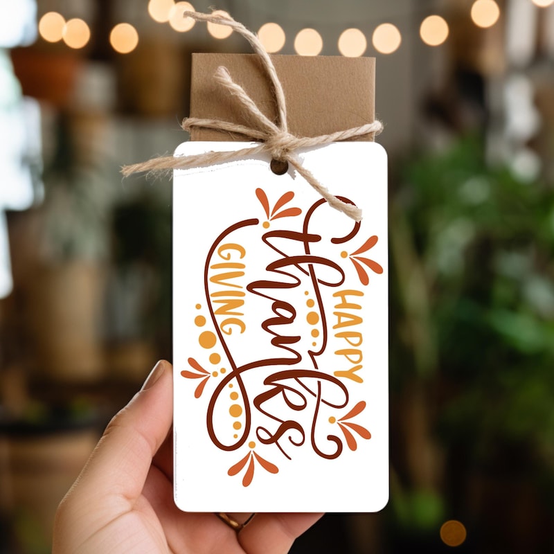 Thanksgiving Tags - Etsy