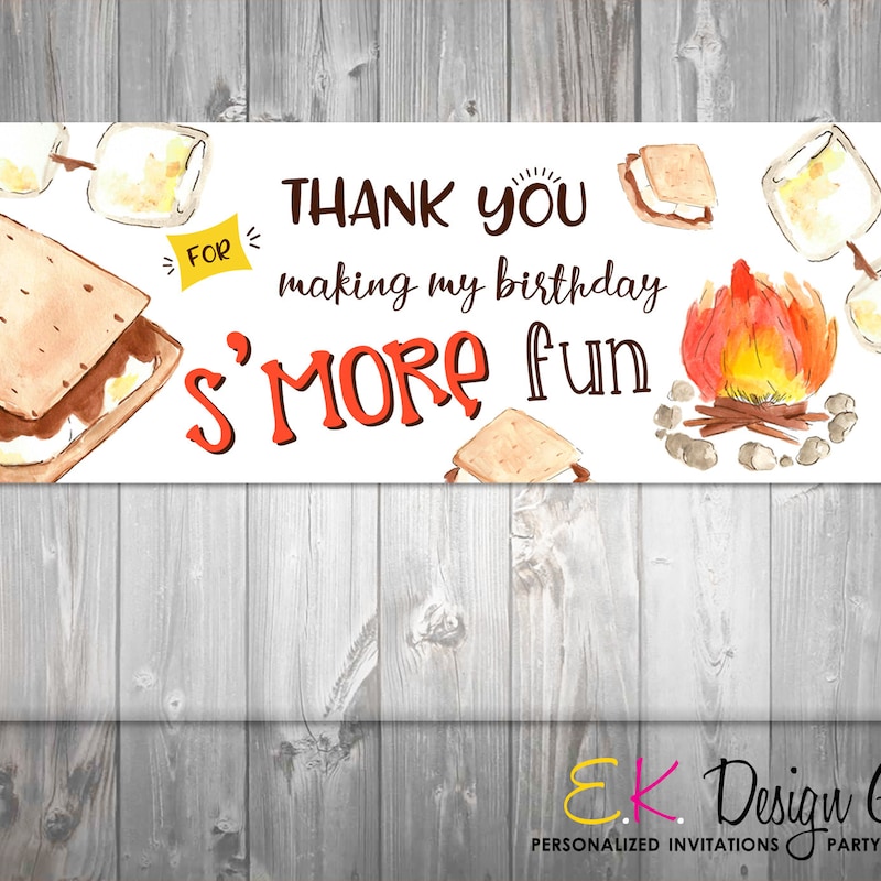 Smores Treat Bag - Etsy