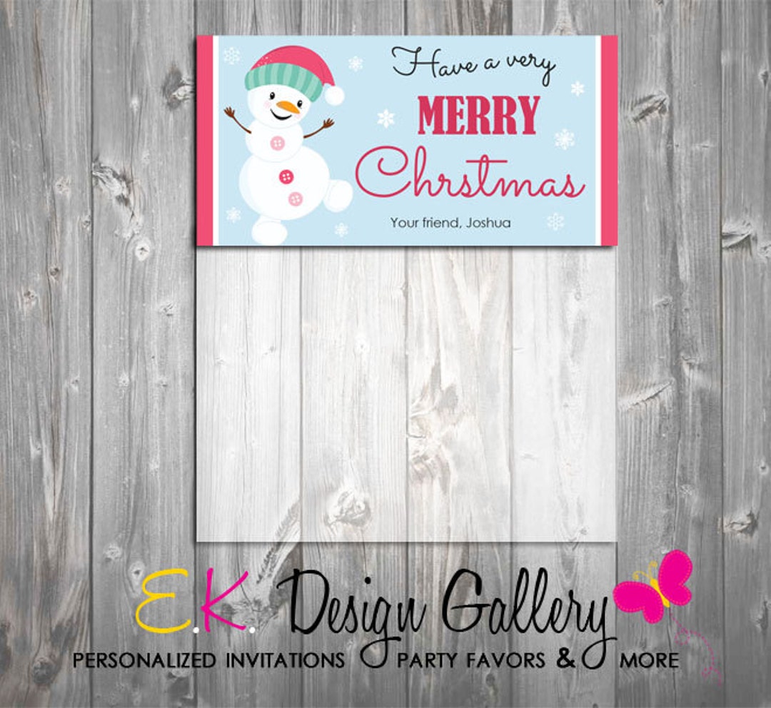 Snowman Topper, Winter Friends Bag Topper, Holiday Bag Topper ...