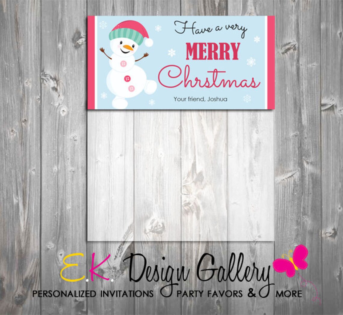 Snowman Topper Winter Friends Bag Topper Holiday Bag Topper - Etsy