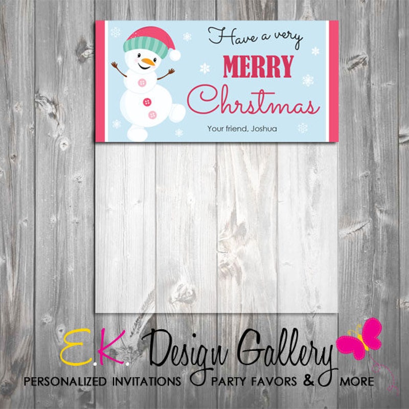 Snowman Bag Topper - Etsy