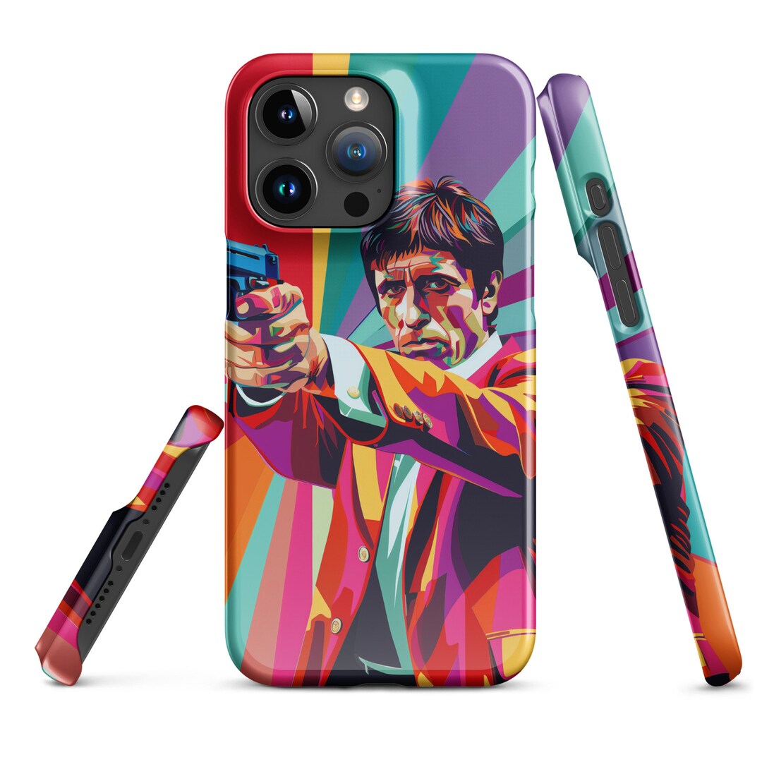 Tony Montana Scarface Illustration iPhone Case Embrace Your Inner ...