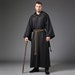 Custom Men's Monk Costume Medieval Robe With Hood Perfect for Halloween ...