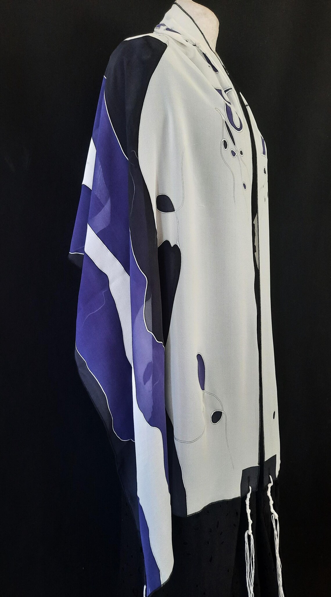 TALLIT new Colors traditional Modern Design Hand Painted Women & Girls ...