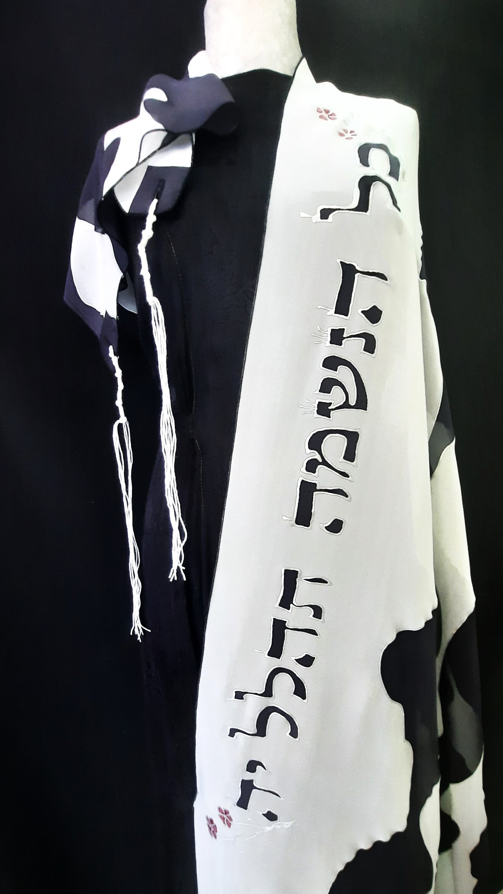 TALLIT -new Colors -traditional Modern Design - Hand Painted- Women ...