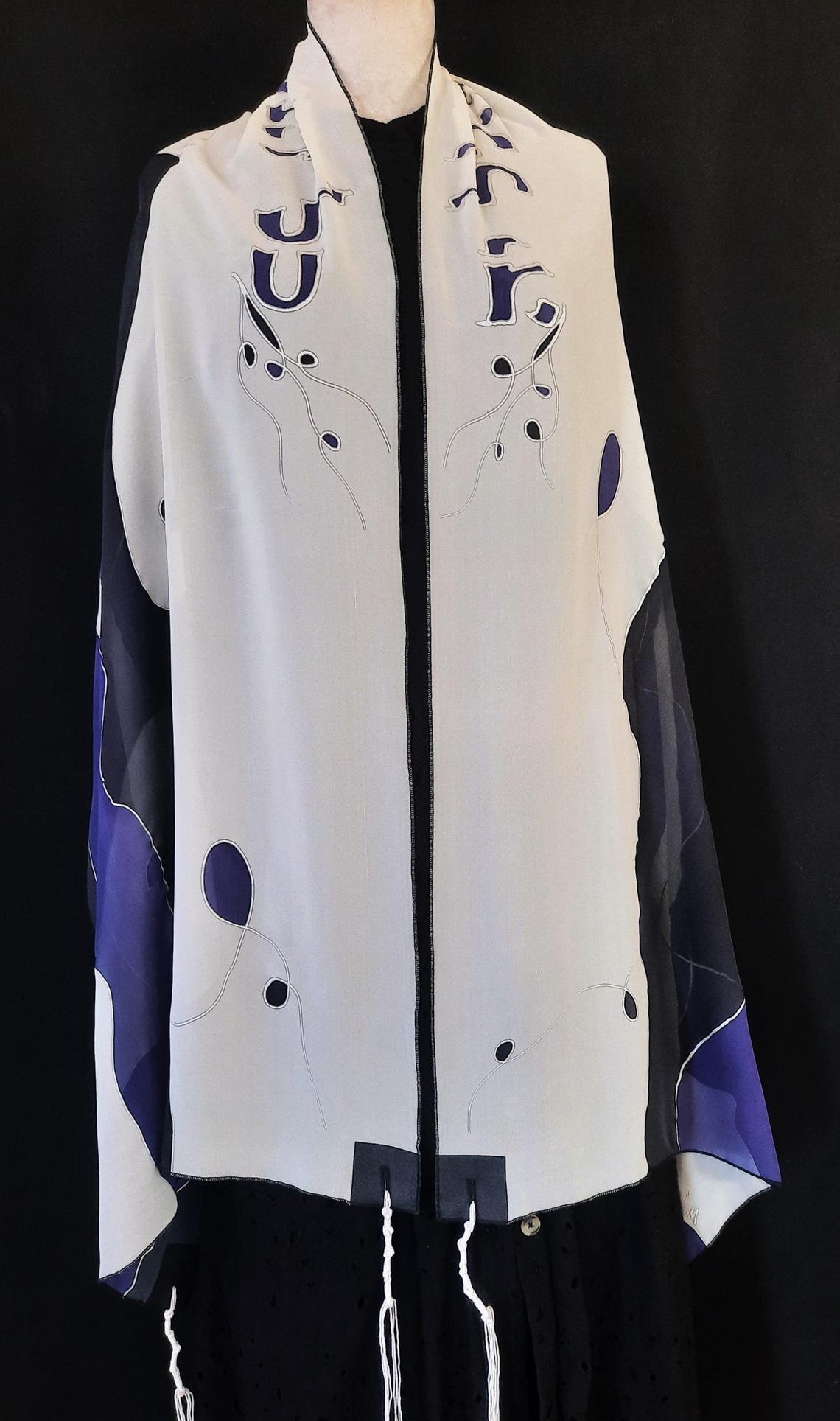 TALLIT new Colors traditional Modern Design Hand Painted Women & Girls ...