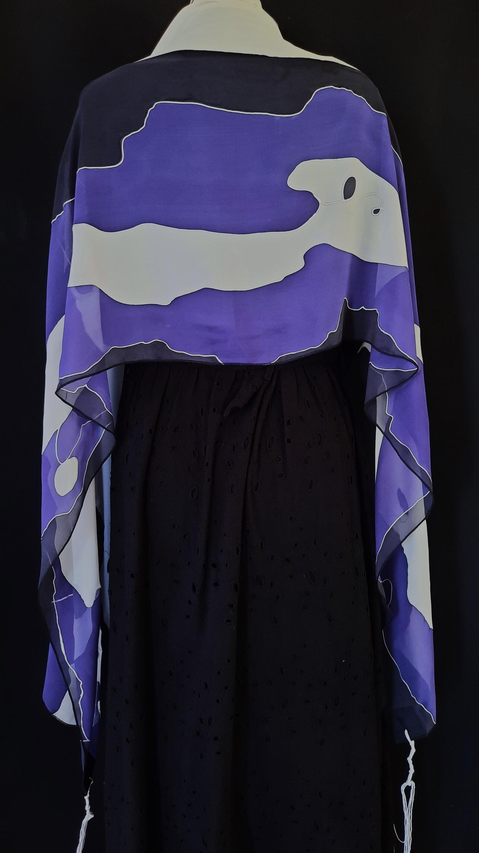 TALLIT new Colors traditional Modern Design Hand Painted Women & Girls ...