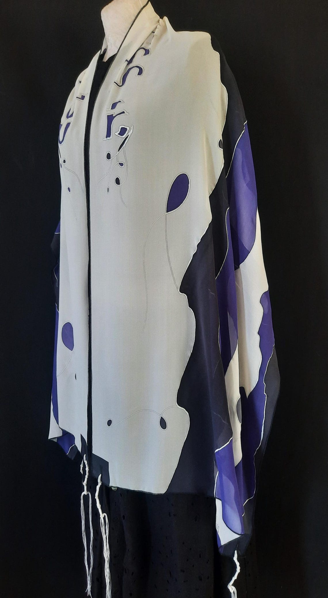 TALLIT new Colors traditional Modern Design Hand Painted Women & Girls ...