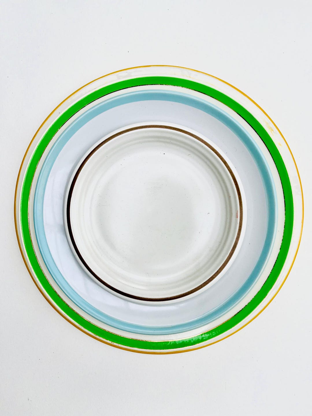 Retro Crockery (mismatched) for Hire - Etsy UK