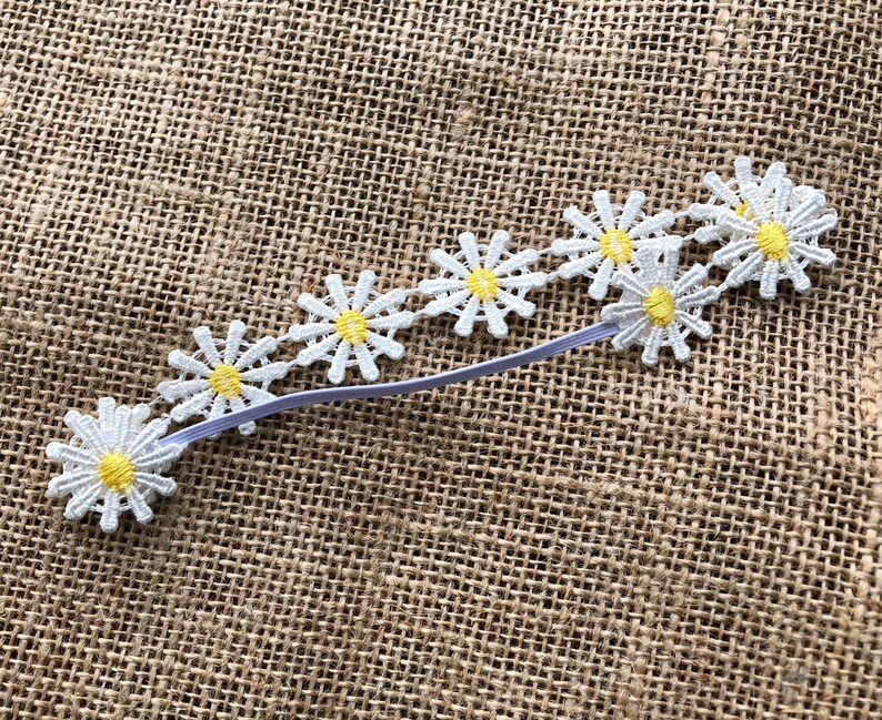 Daisy Headband / Daisy Chain Flower Crown Daisy Halo Boho - Etsy