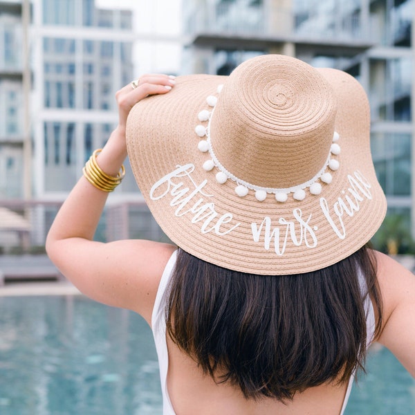 Custom Beach Hat - Etsy