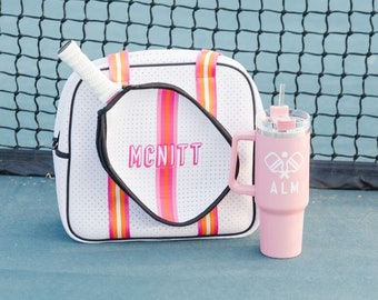 Personalized Pickleball Bag, Monogram Pickleball Tote Bag, Pickleball ...