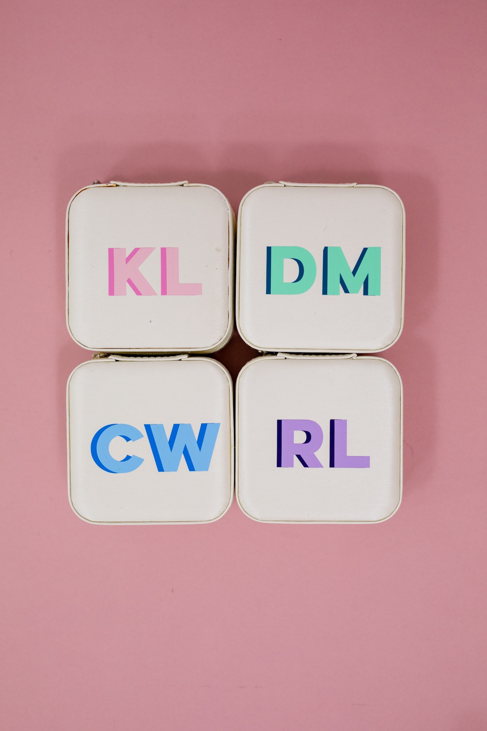 Shadow Monogram Travel Jewelry Case - Etsy