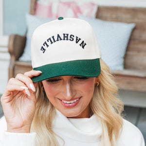 Custom Embroidered Upside Down Vintage Trucker Hat // Custom Upside ...