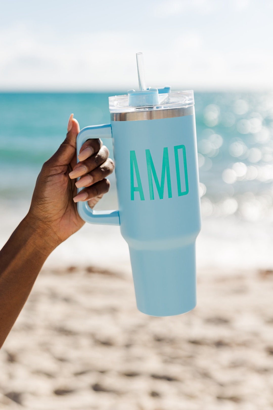 Custom Monogrammed 40 Oz Tumbler - Etsy