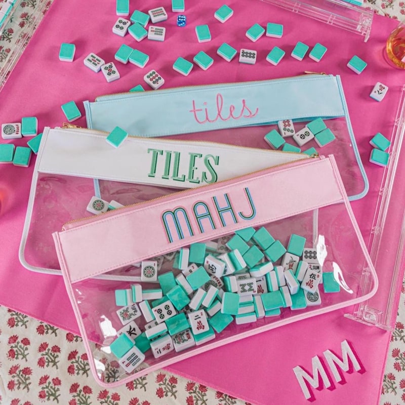 Clear Mahjong Case - Etsy