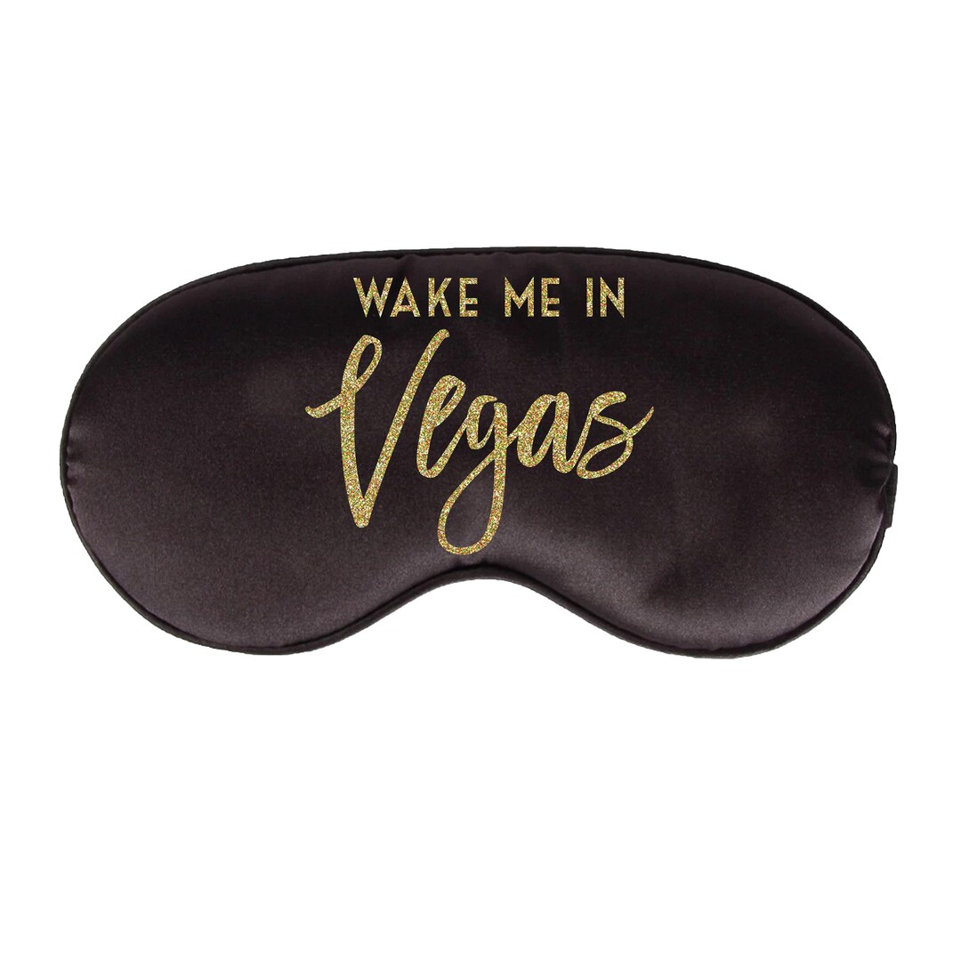 Custom Wake Me in Sleep Mask // Bachelorette // Wedding // Honeymoon ...