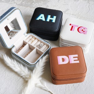 Shadow Monogram Travel Jewelry Case - Etsy