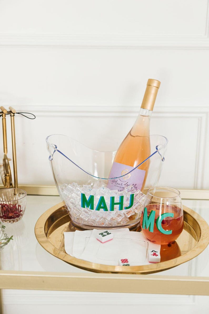 Mahj Wide Ice Bucket - Etsy