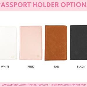 Shadow Monogram Passport Holder // Monogrammed Passport Cover ...