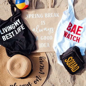 Bae Watch Swimsuit - Etsy