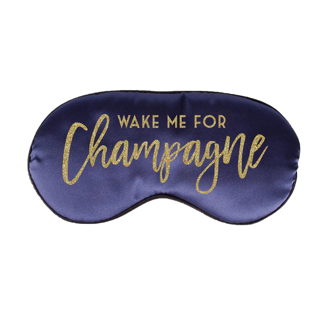 Custom Wake Me for Sleep Mask // Bachelorette // Wedding // Honeymoon ...