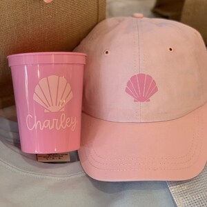 Seashell Baseball Hat // Beach Hat, Vacation Accessories, Bachelorette ...