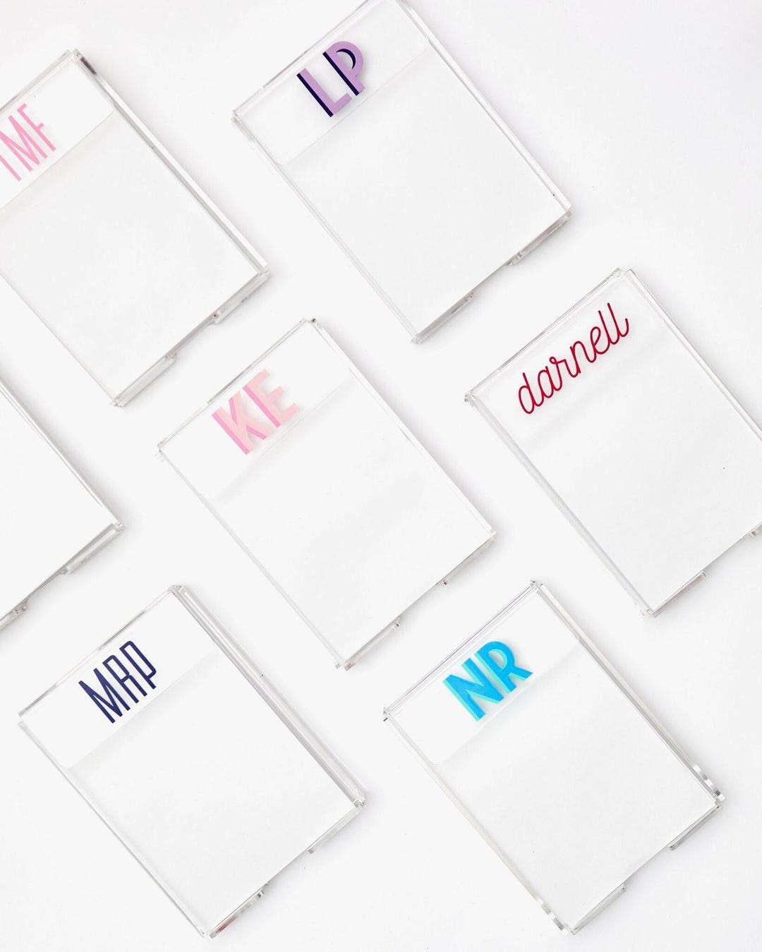 Acrylic Notepad Holder // Personalized Notepad Holder, Acrylic Gifts ...