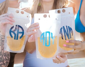 Cactus Party Pouch Party Pouches Booze Bags Drink | Etsy