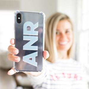 Shadow Monogram Phone Case - Etsy