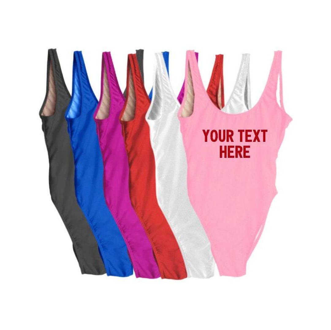 Custom Swimsuit- Block - Etsy