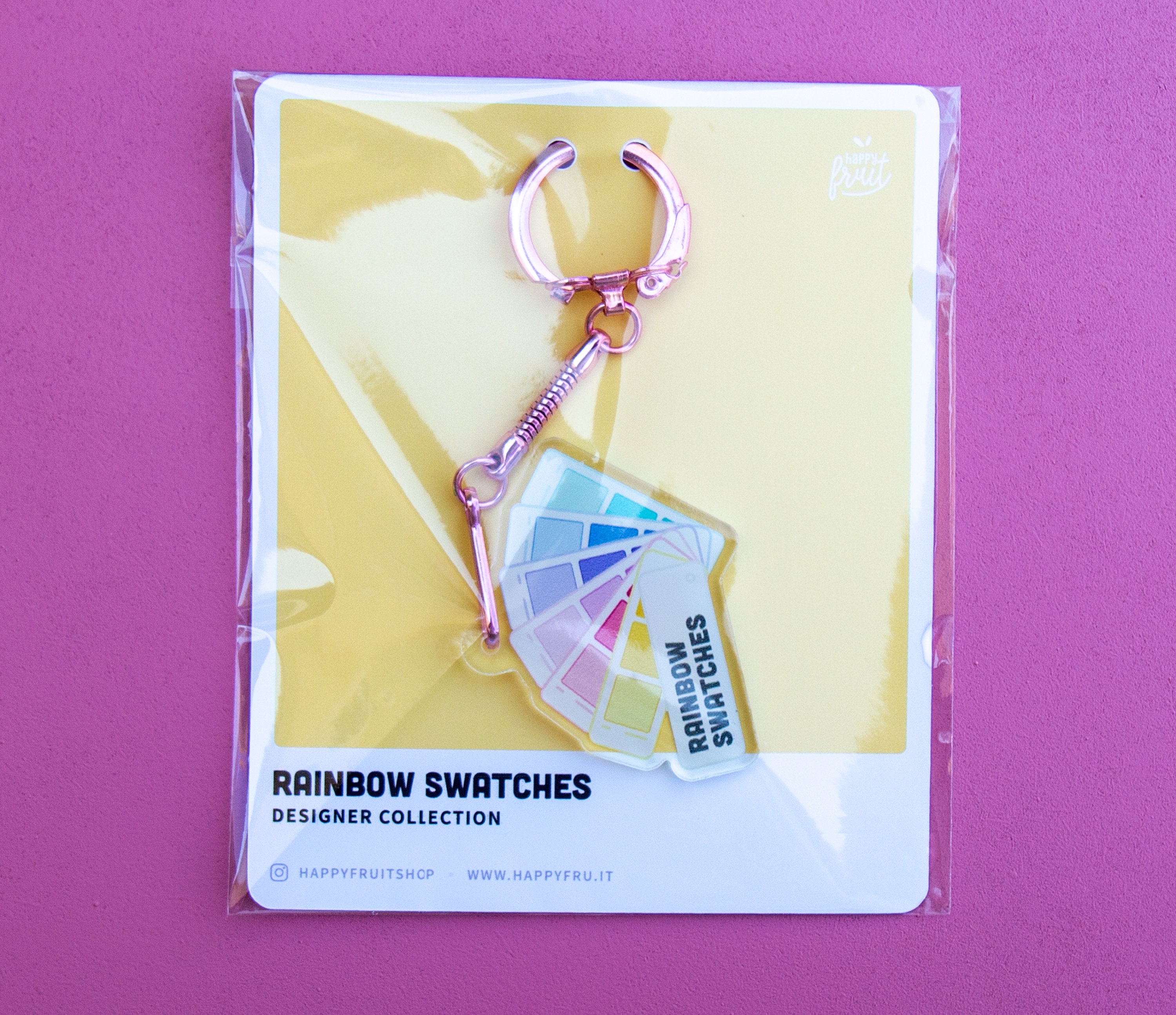 Acrylic keychain Pantone Swatches | Etsy