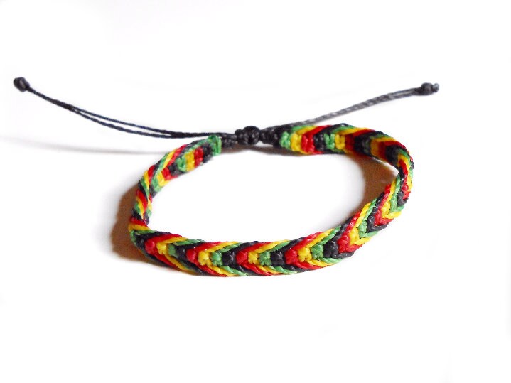 Rasta Bracalet Rastafarian Bracelet Rasta Jewelry - Etsy