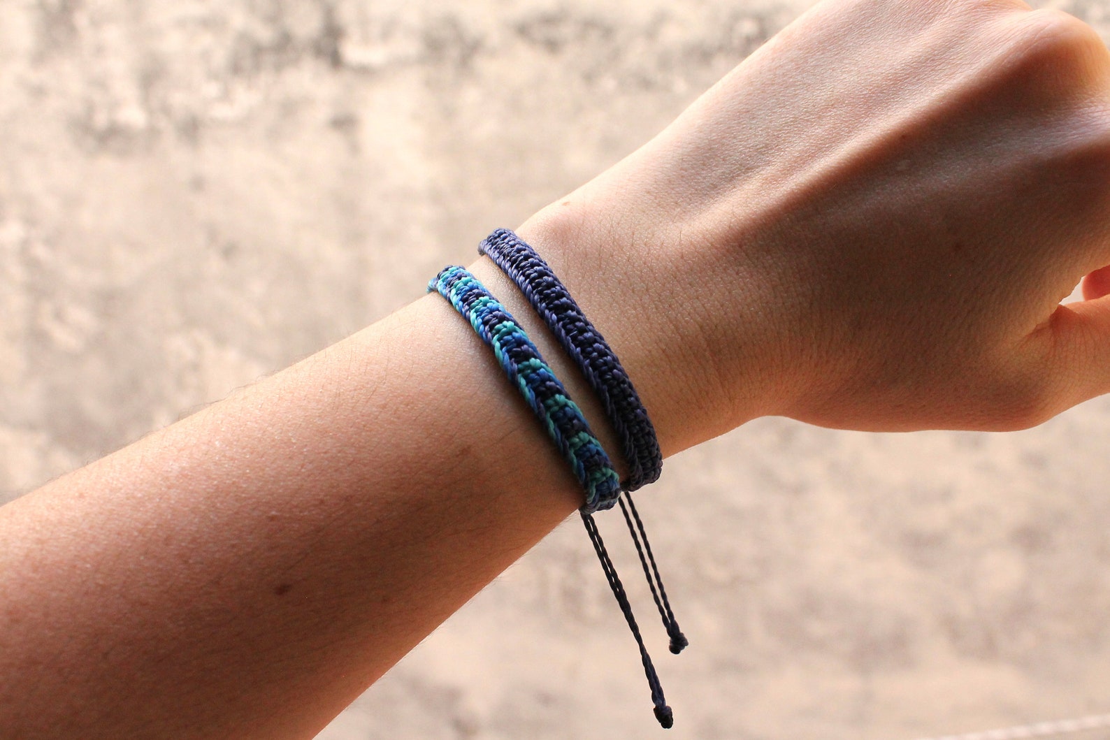 Wax Cord Friendship Bracelet Set Thread Bracelet Pack - Etsy