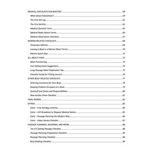 Checklists for Sailors Templates for Boaters Printable Lists Sailing ...