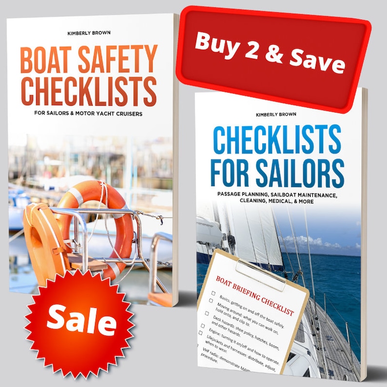 Boating Checklists Printable Boat Templates Safety Sailing Lists ...