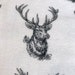 Flannel Deer Fabric, Rustic, 1/2 Yard - Etsy