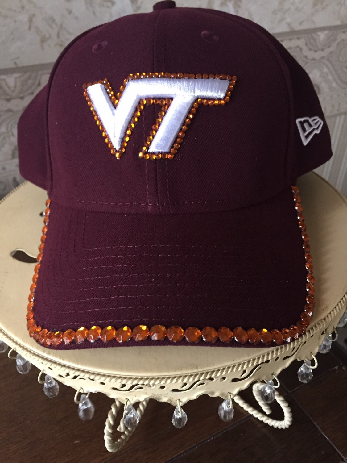 Virginia Tech Bling Hat - Etsy