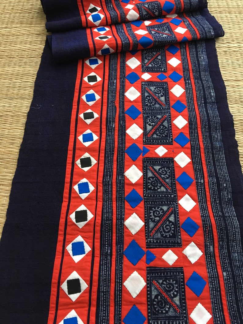 Unique Ethnic Hmong Handwoven Batik and Embroidery Cotton - Etsy