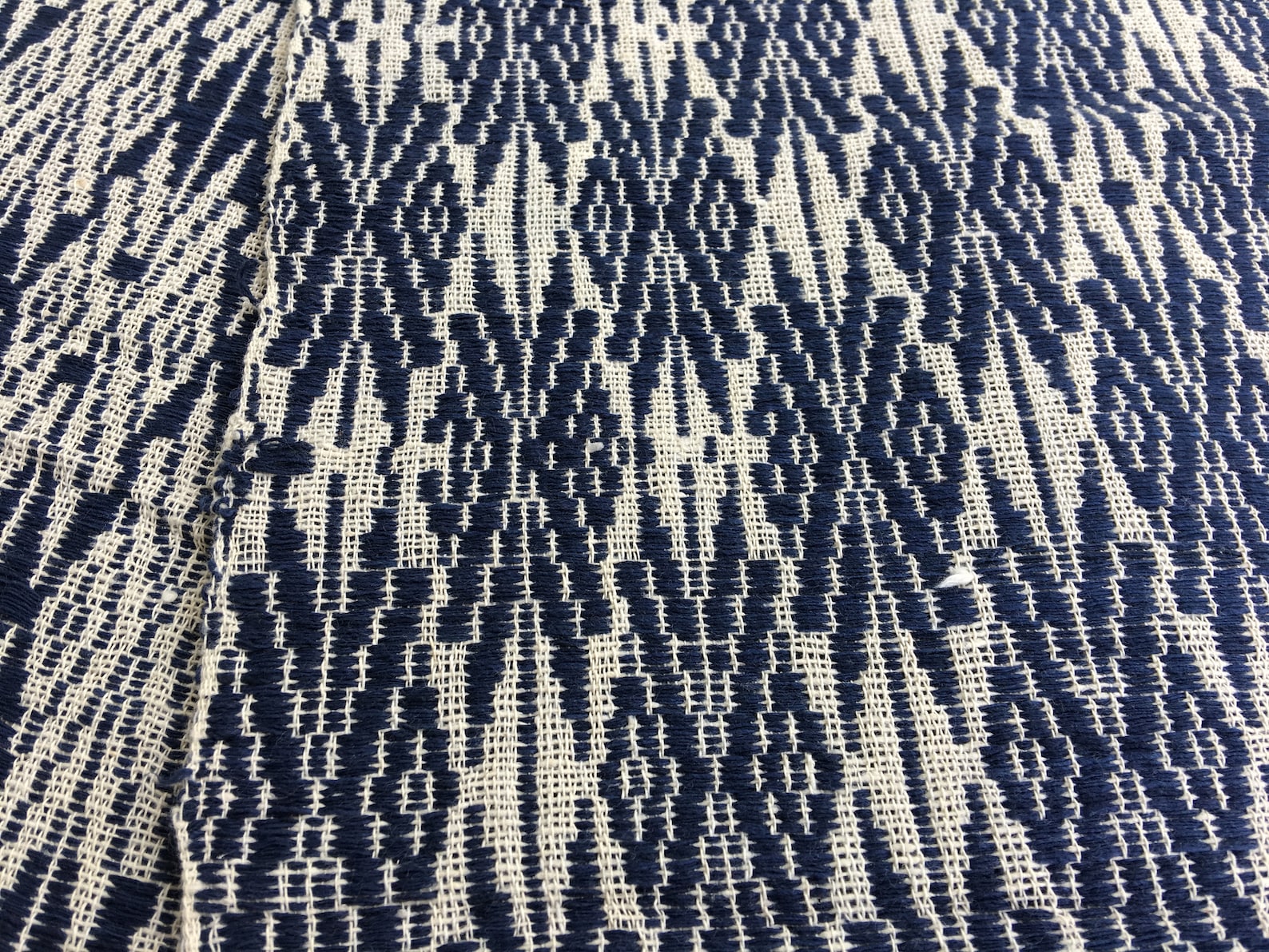 Unique Ethnic Tai Lue Hand Woven Cotton Fabric /NE7 | Etsy